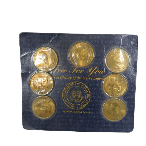 Readers Digest | Other | Brass Presidential Coins A Coin History Of The ...